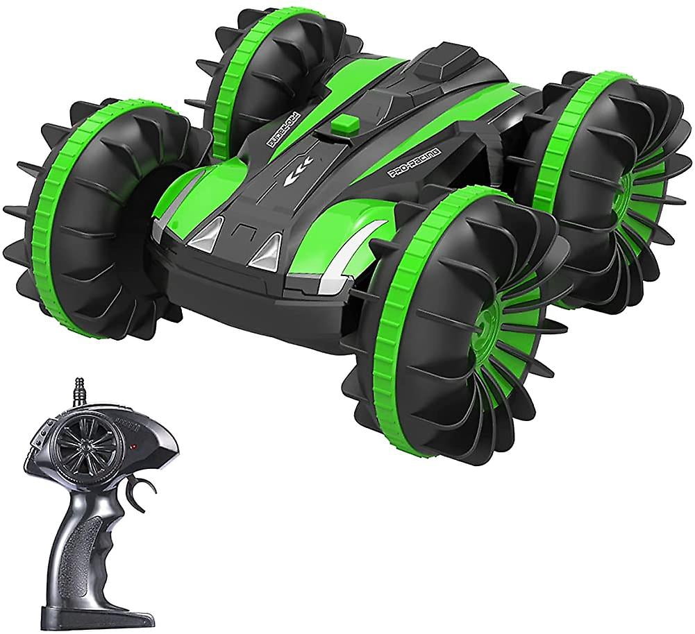 Rc Cars.waterproof Stunt Car Amphibious Cars With 2 Sides Driving On ...