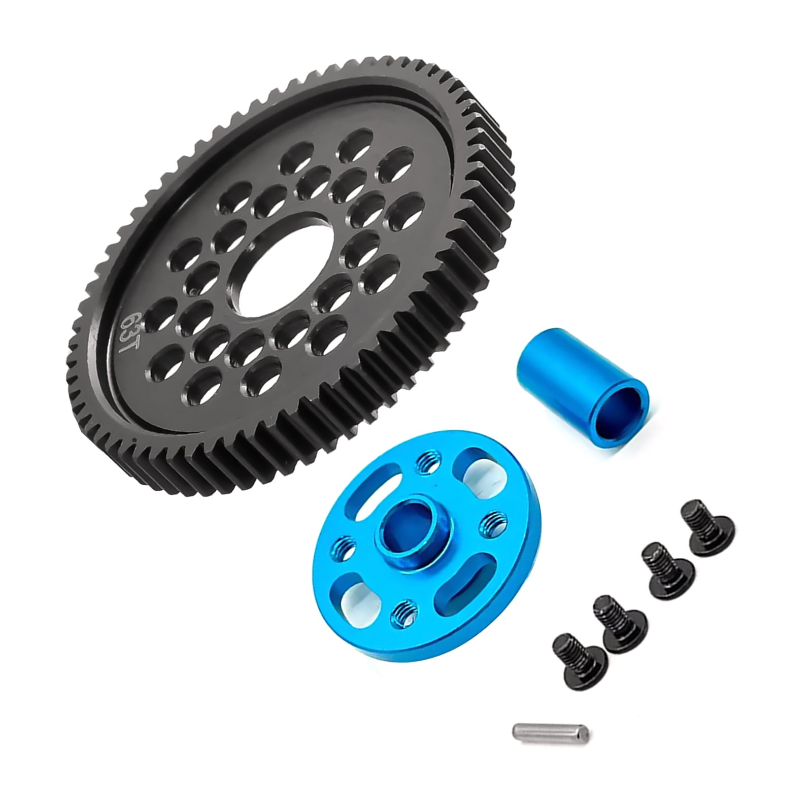 Rc Enhancement Set Heavy-Duty Spur Gear and Aluminum Gear Mount for ...