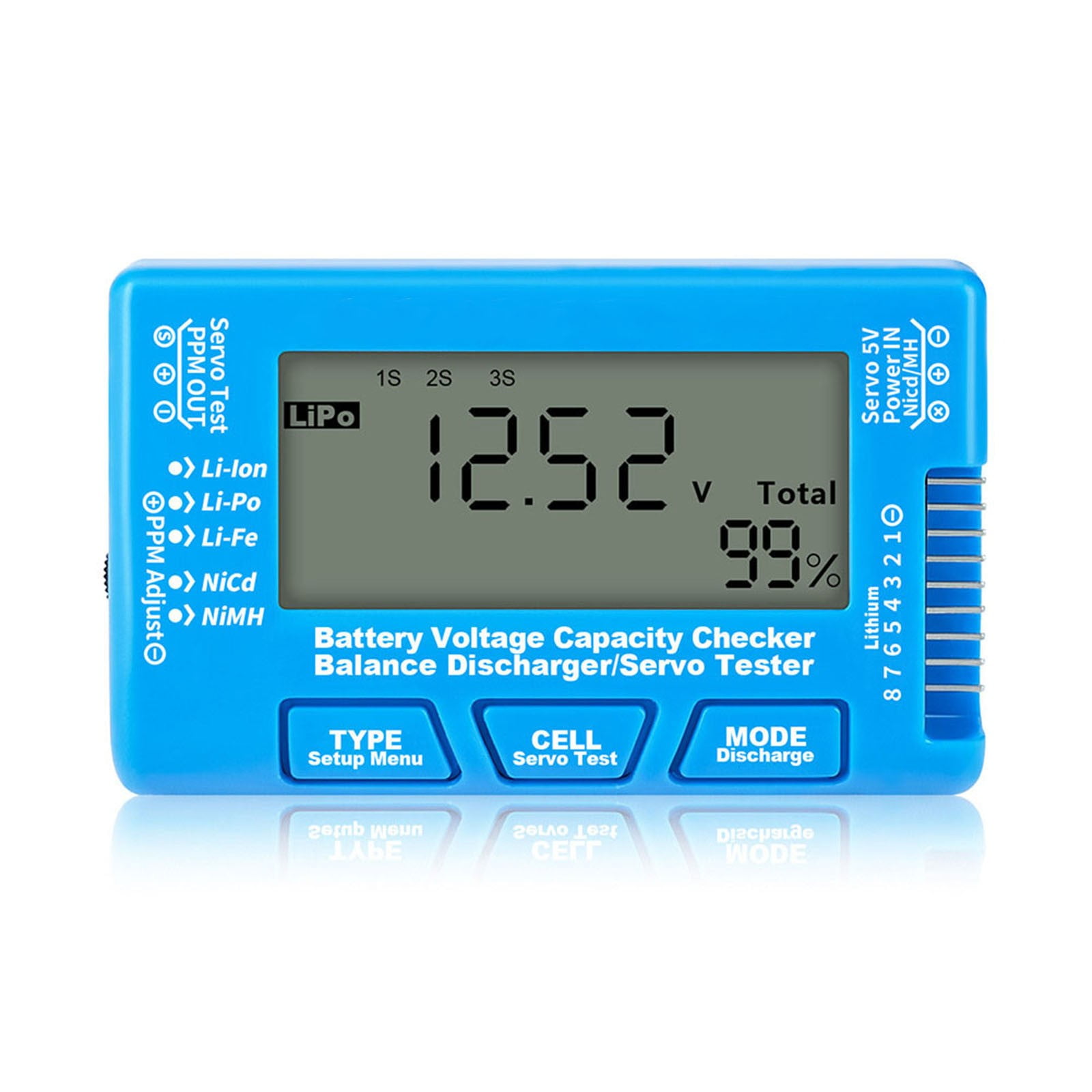 Rc Lcd Digital Battery Capacity Checker-Cellmeter Rc Cellmeter8 ...