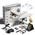 Rc Paper Airplane DIY Kit Electric Remote Control Plane with Gyro ...