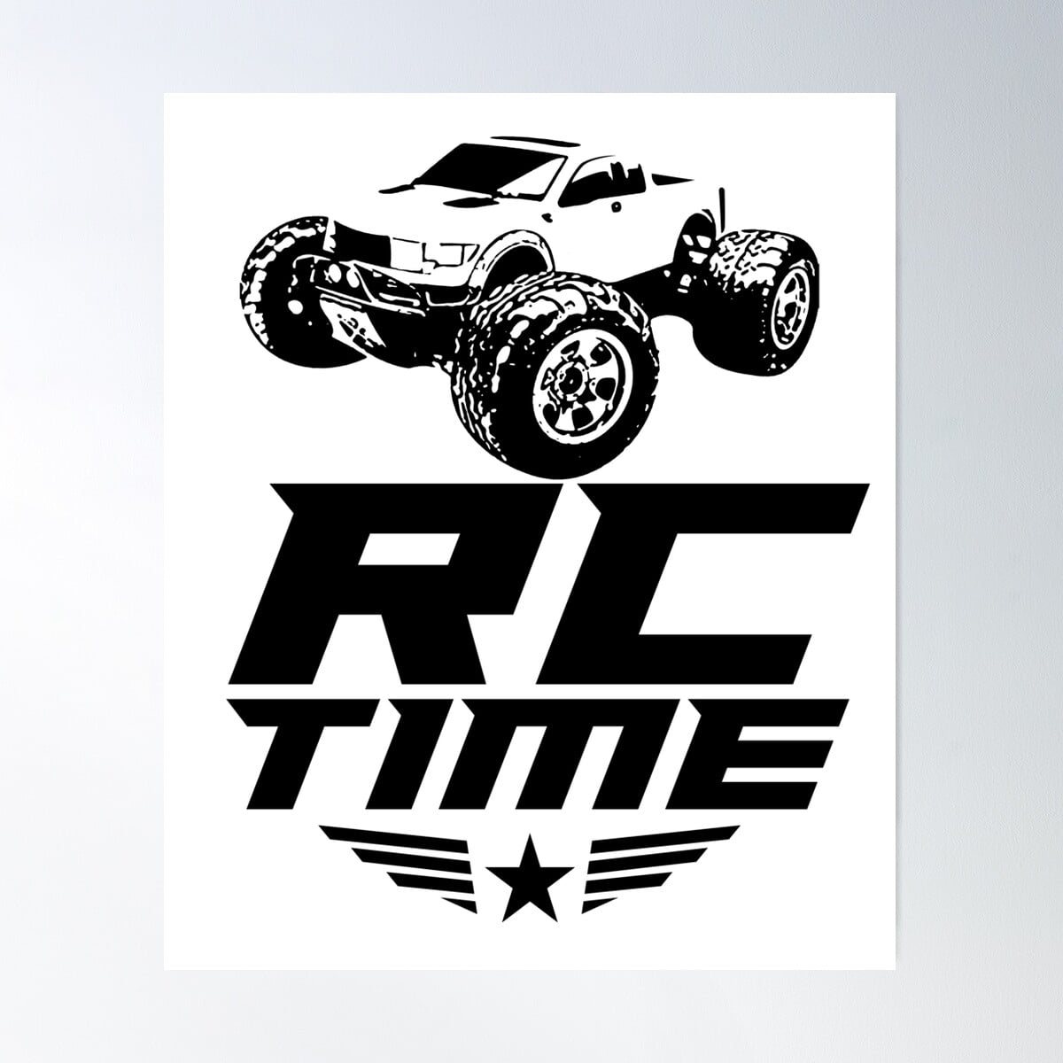Rc Time Great For Remote Radio Control Driver Fan Racers Car Sports ...