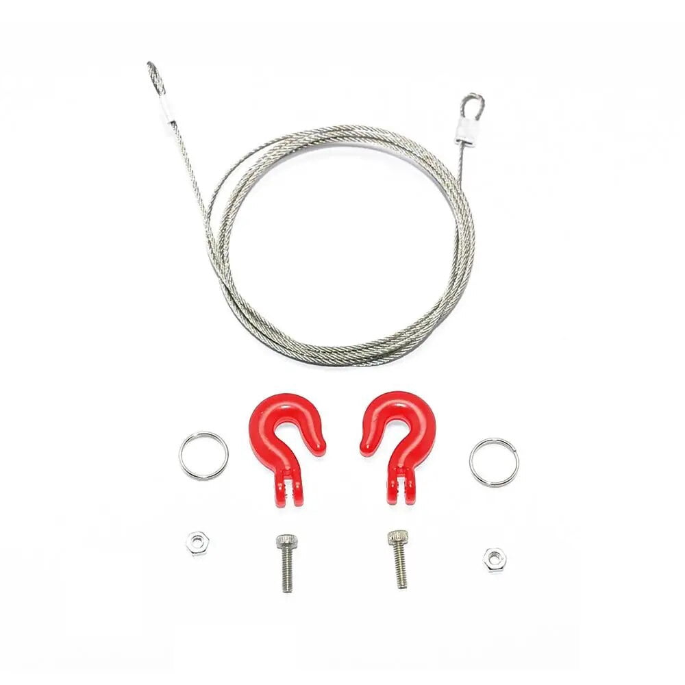 Rc Tow Trailer Chain Hook Shackles Mini Fuel Tank Oil Drum For 1/10 ...