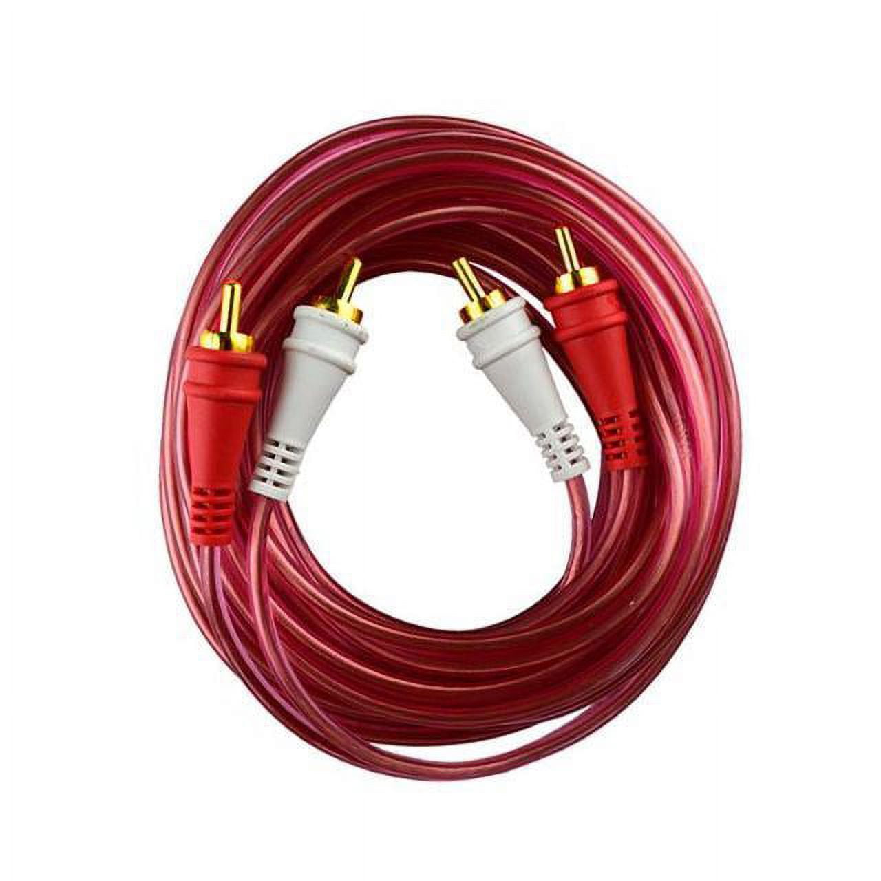 Audiopipe Installer Series 1.5ft RCA Cable, 24K Gold-Plated, OFC, Heat ...
