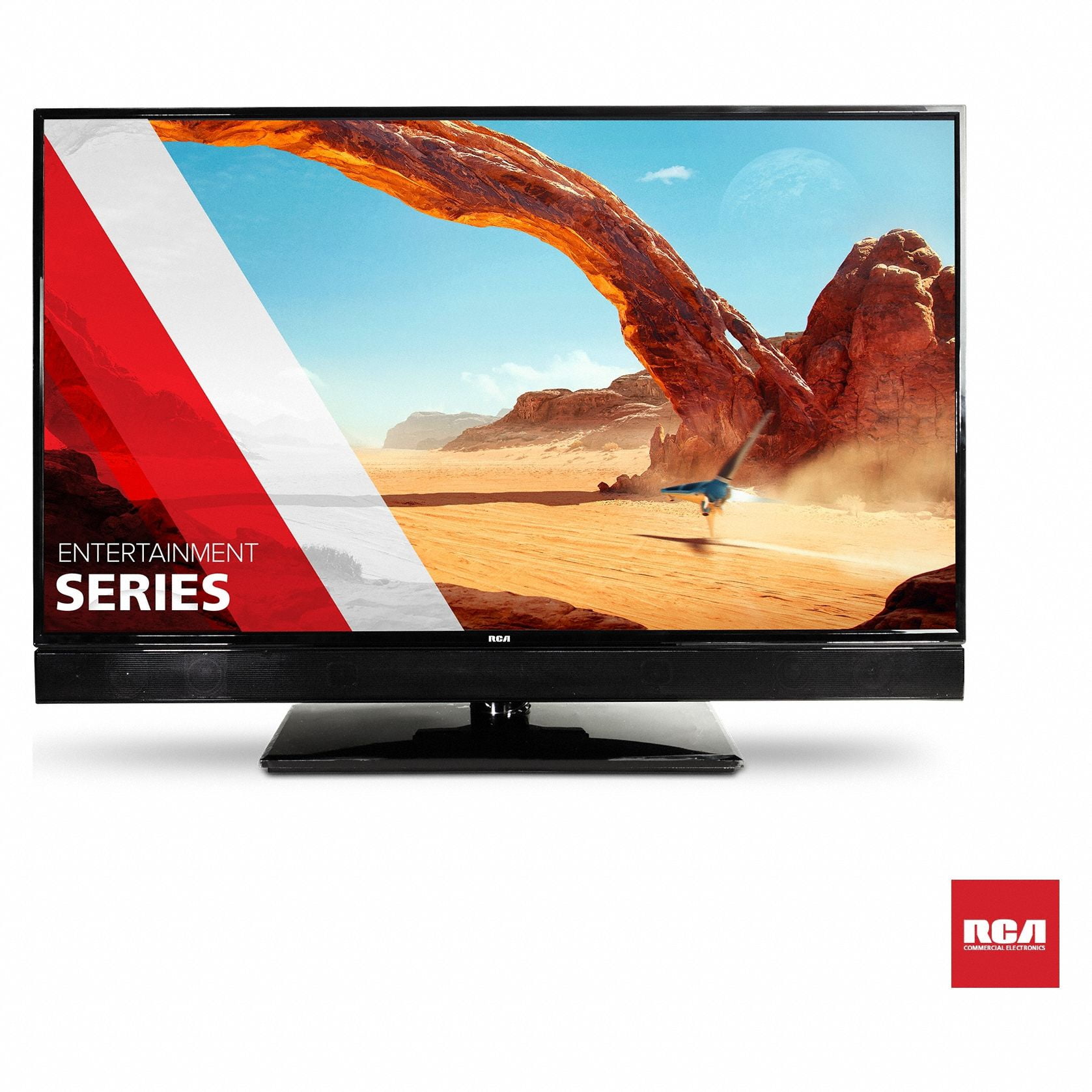 RCA 43" 4K Hospitality LED TV with Premium Sound Bar - Walmart.com