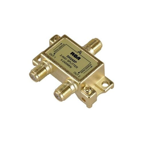 Rca Dh24spe 3ghz digitl Plus 2-way Splitter - Walmart.com