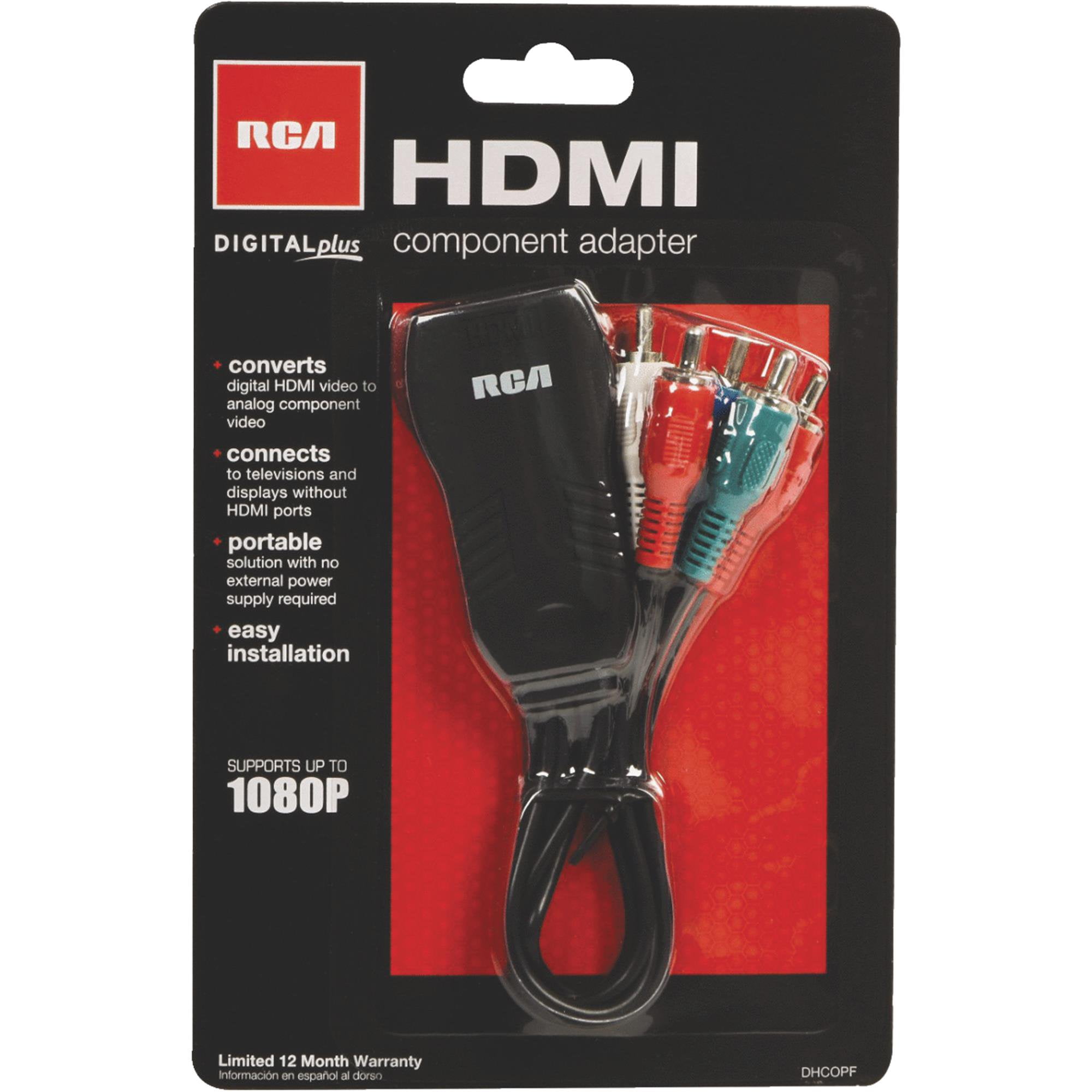 Rca Dhcopf Hdmi To Component Video Adapter - Walmart.com