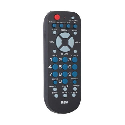 Rca Rcr504Br Universal Remote Control, 4 Function - 1 Ea, 6 Pack ...