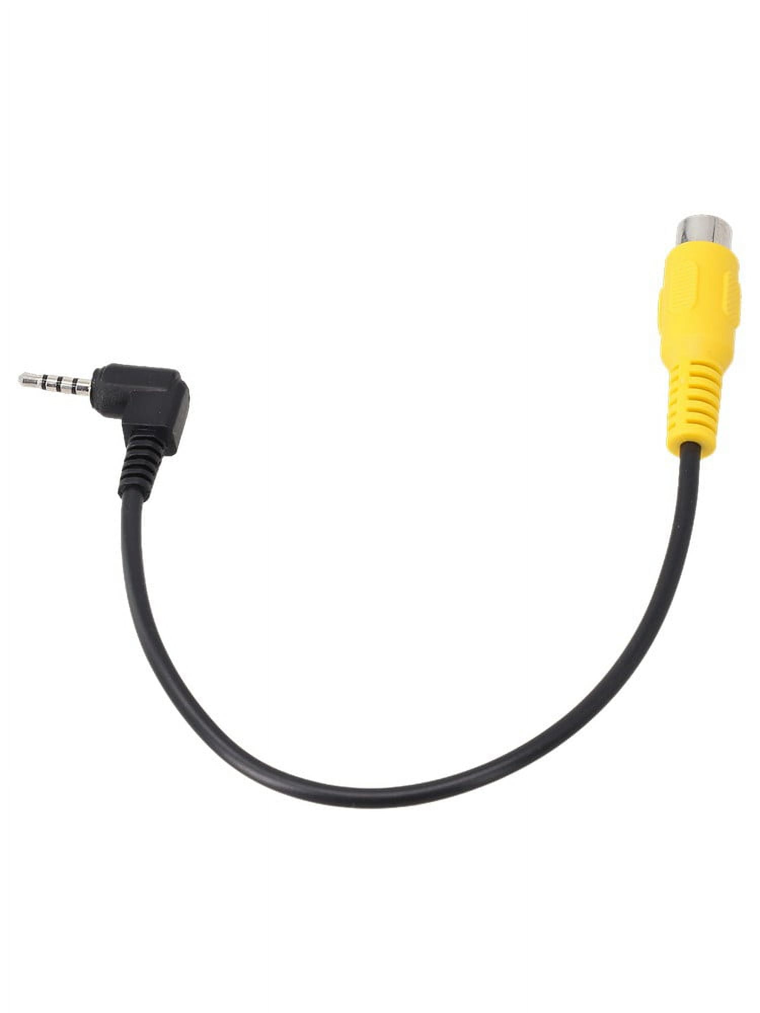 Rca To 2.5Mm Av Converter Cable Car Rear View Reverse Parking Camera To ...