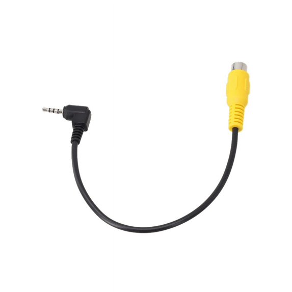 Rca To 2.5Mm Av Converter Cable Car Rear View Reverse Parking Camera To ...