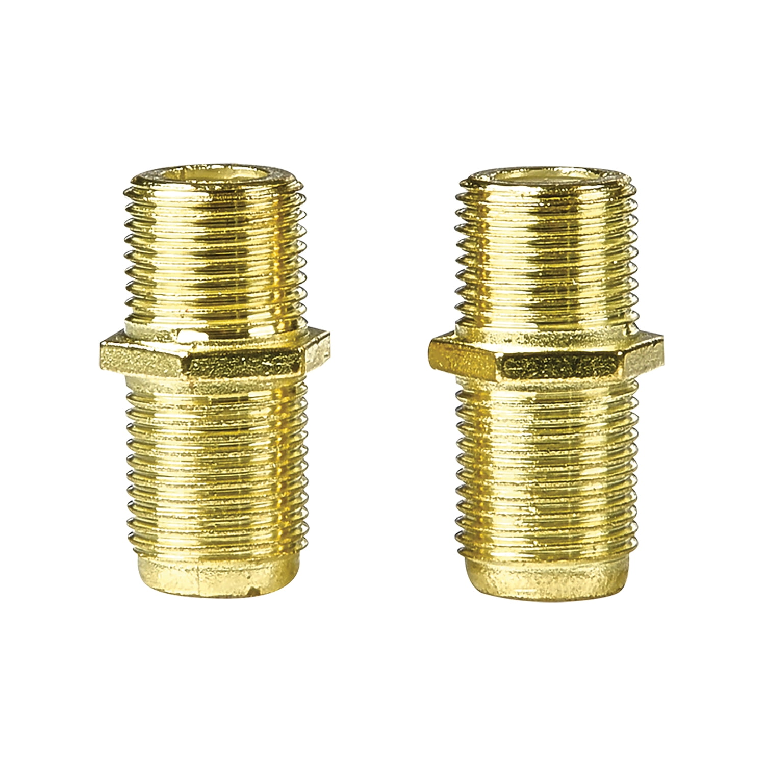 RCA VH66N Coaxial Cable Feed Connectors, 2pk - Walmart Business Supplies