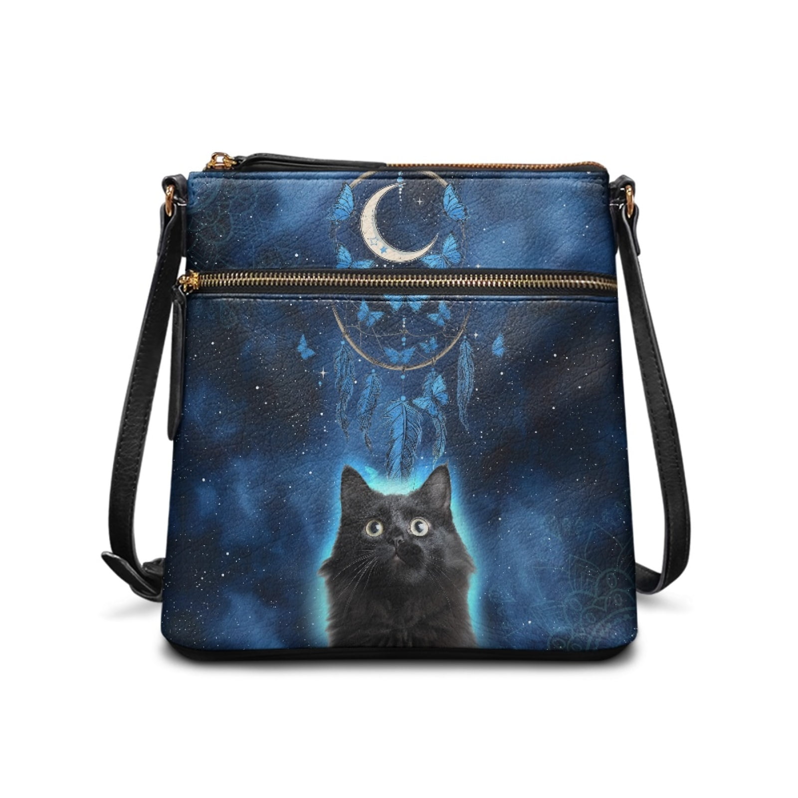 ZUXONGSY Lemon Monstera Print Shoulder Handbag for Women Small ...
