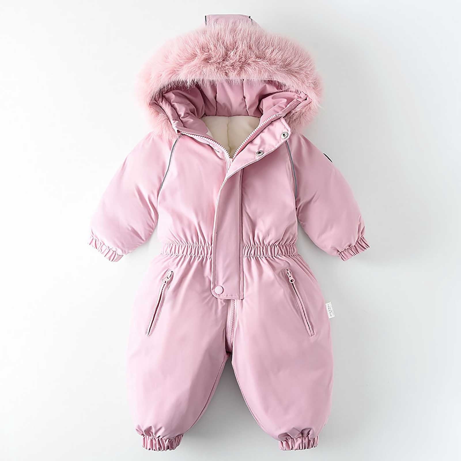 Rciityk Baby Snow Suit Toddler Boys Girls Snowsuit Kids Winter Clothes ...