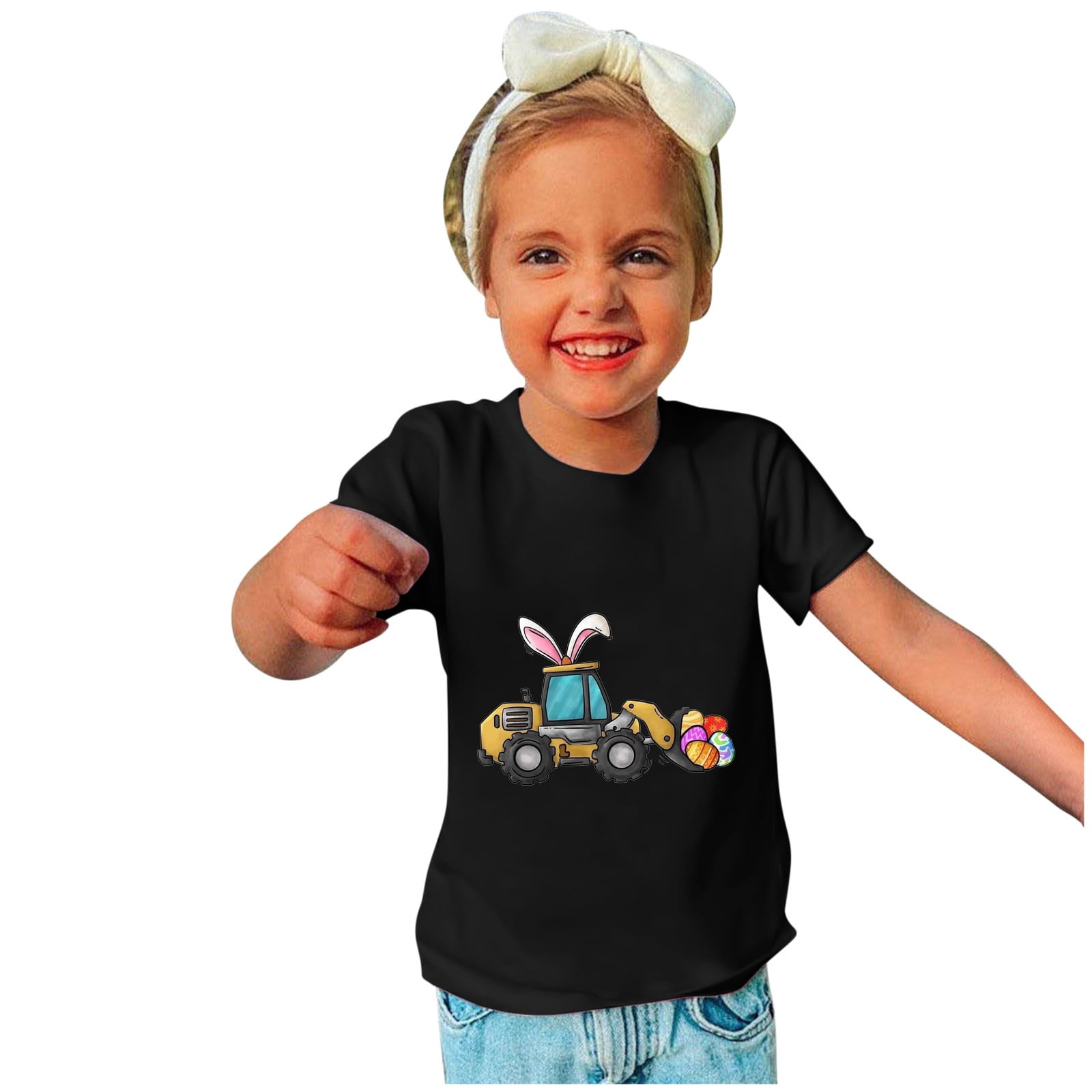 Rciityk Boys Girls Easter T Shirt - Happy Easter Shirts for Kids ...