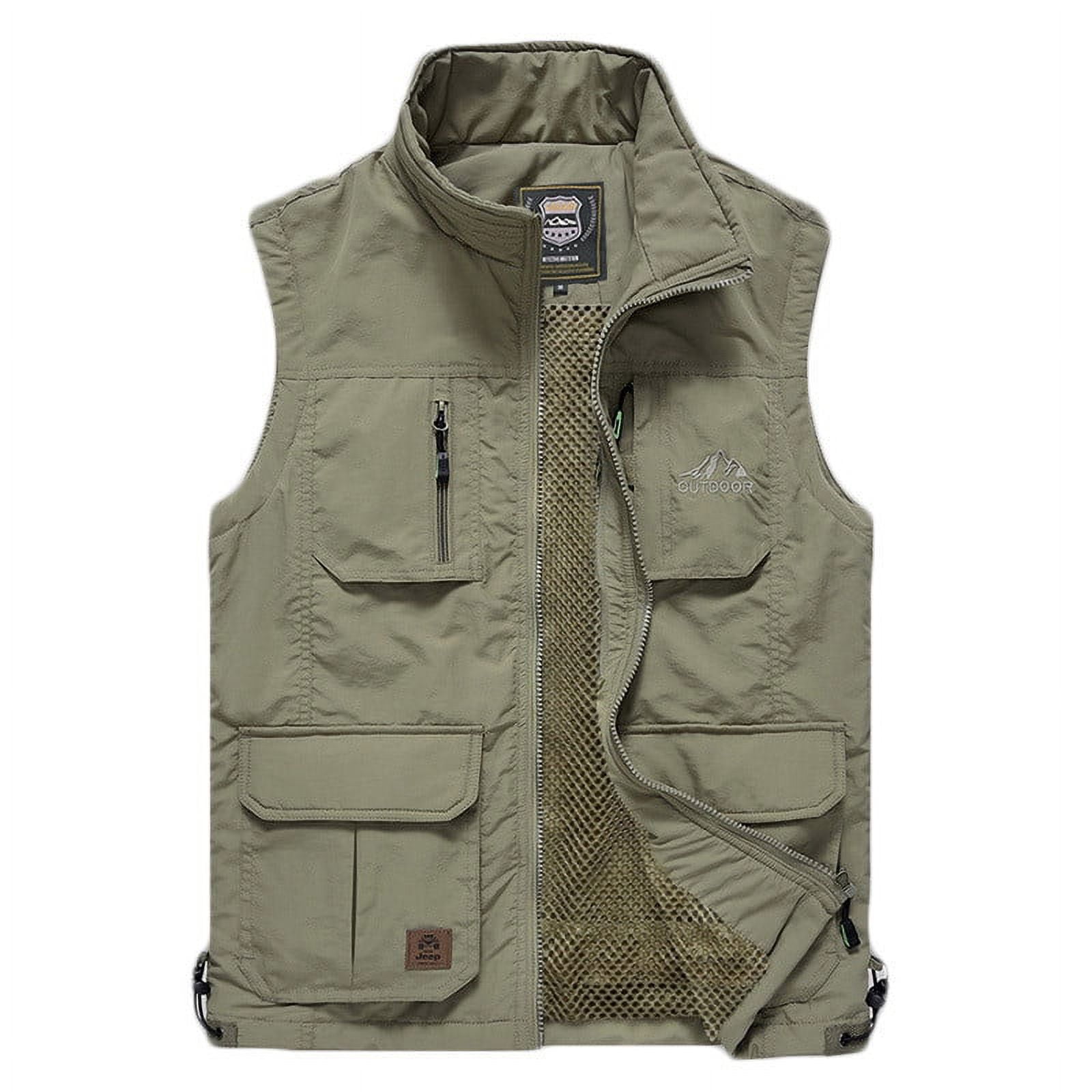 Rciityk Mens Summer Outdoor Vests Safaris Fishing Travel Photo Vests ...