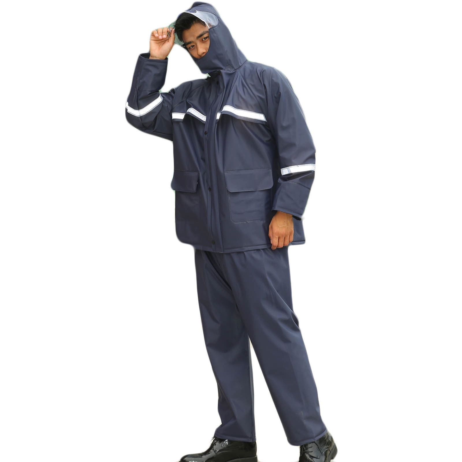 Rciityk Rain Suits for Men Classic Rain Gear Water Proofs Rain Coats ...