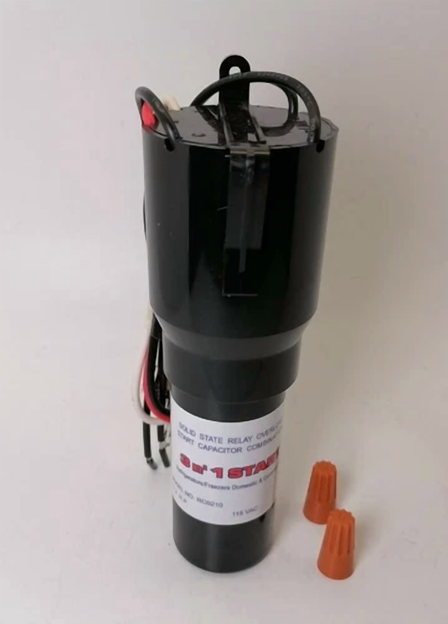 Rco210 3 In 1 Hard Start Capacitor Relay Overload 1/12 Hp- 1/2 Hp ...