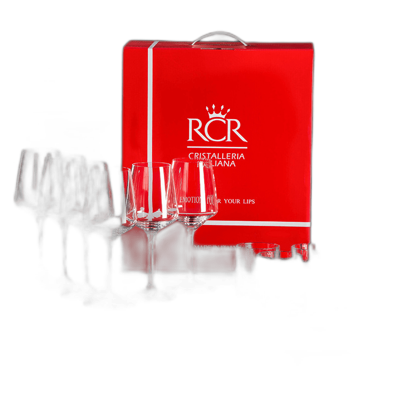 Rcr Red Wine Glass Set Italian Crystal Red Wine Glass Wine Glass