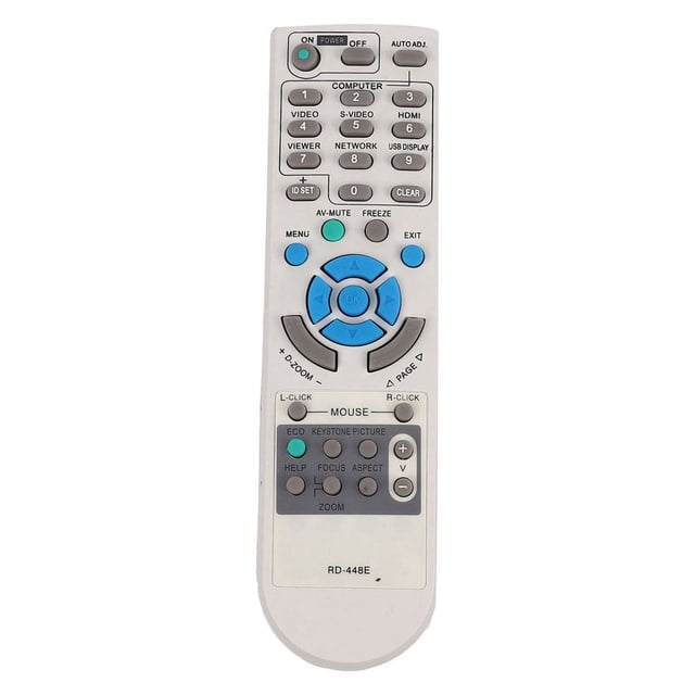 Rd-448E Projector Remote Control For Projector V260X+V300X+V260 Rd-448E ...