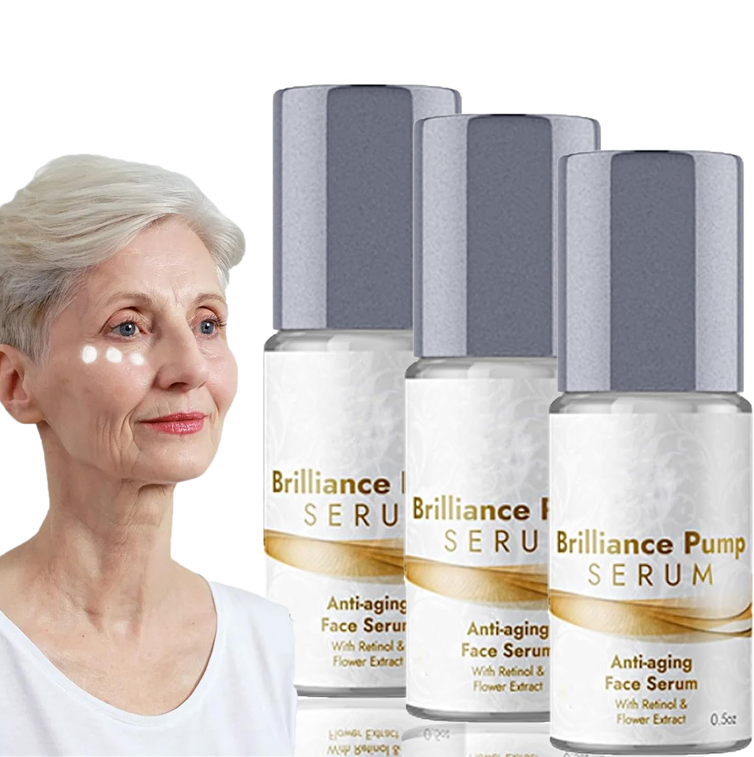 Rdeuod Brilliance Pump Serum, Brilliance Pump Anti Aging Serum, Age ...