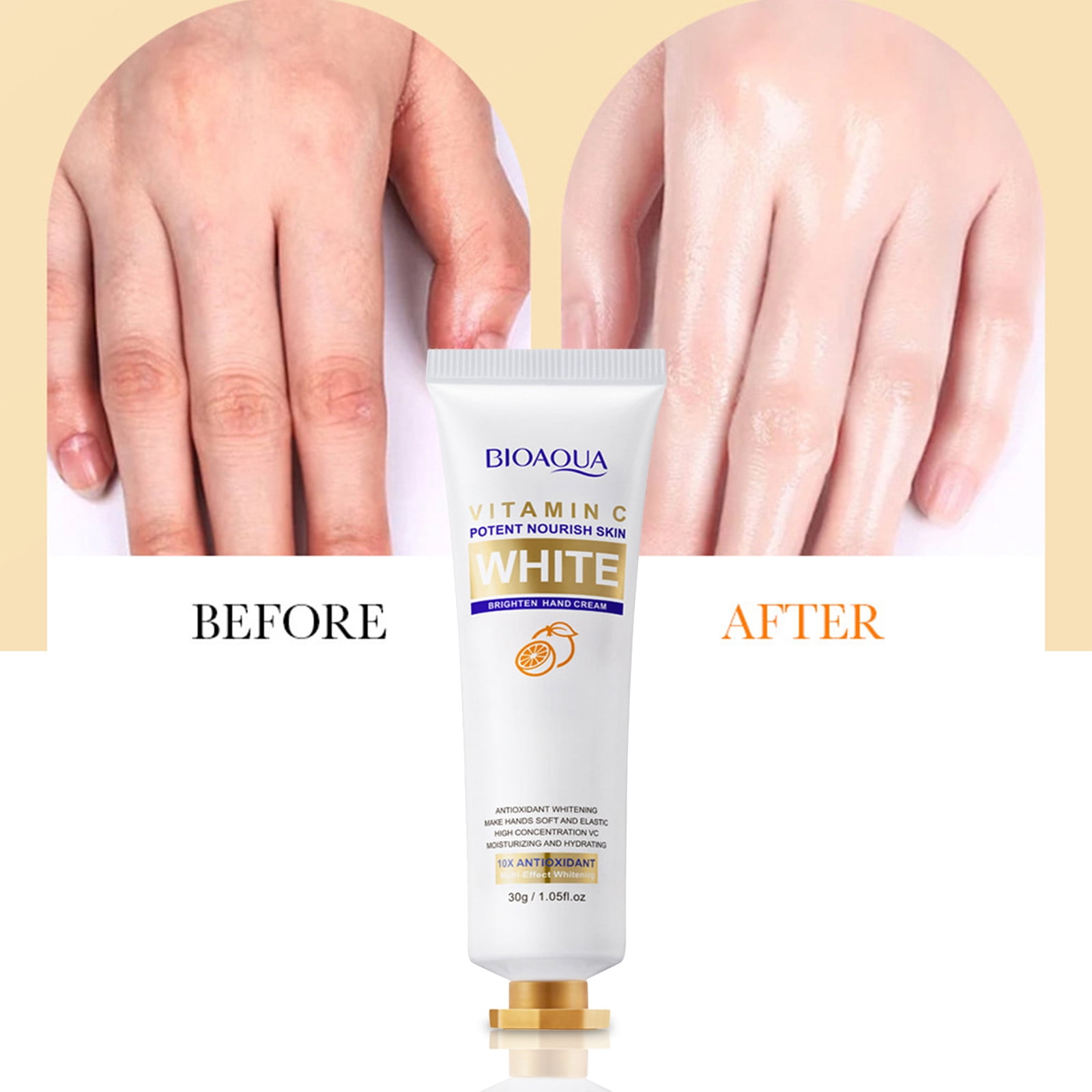 Rdeuod Hand Care Cream，Vitamin-C Whitening And Brightening Hand Cream ...