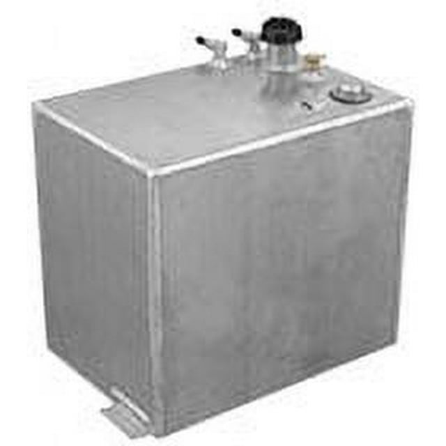 Rds Aluminum Auxiliary Fuel Tank 20 Gallon, Rectangular, Smooth, Model ...