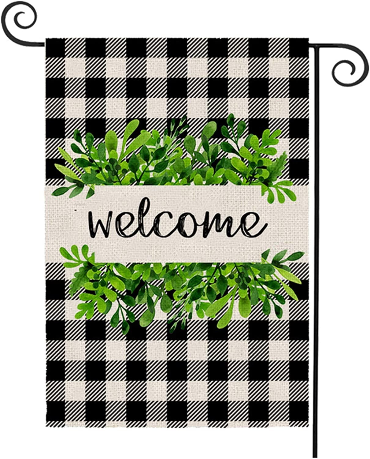 Rdsfhsp Spring Garden Flag Welcome Flags 12x18 Double Sided Buffalo ...