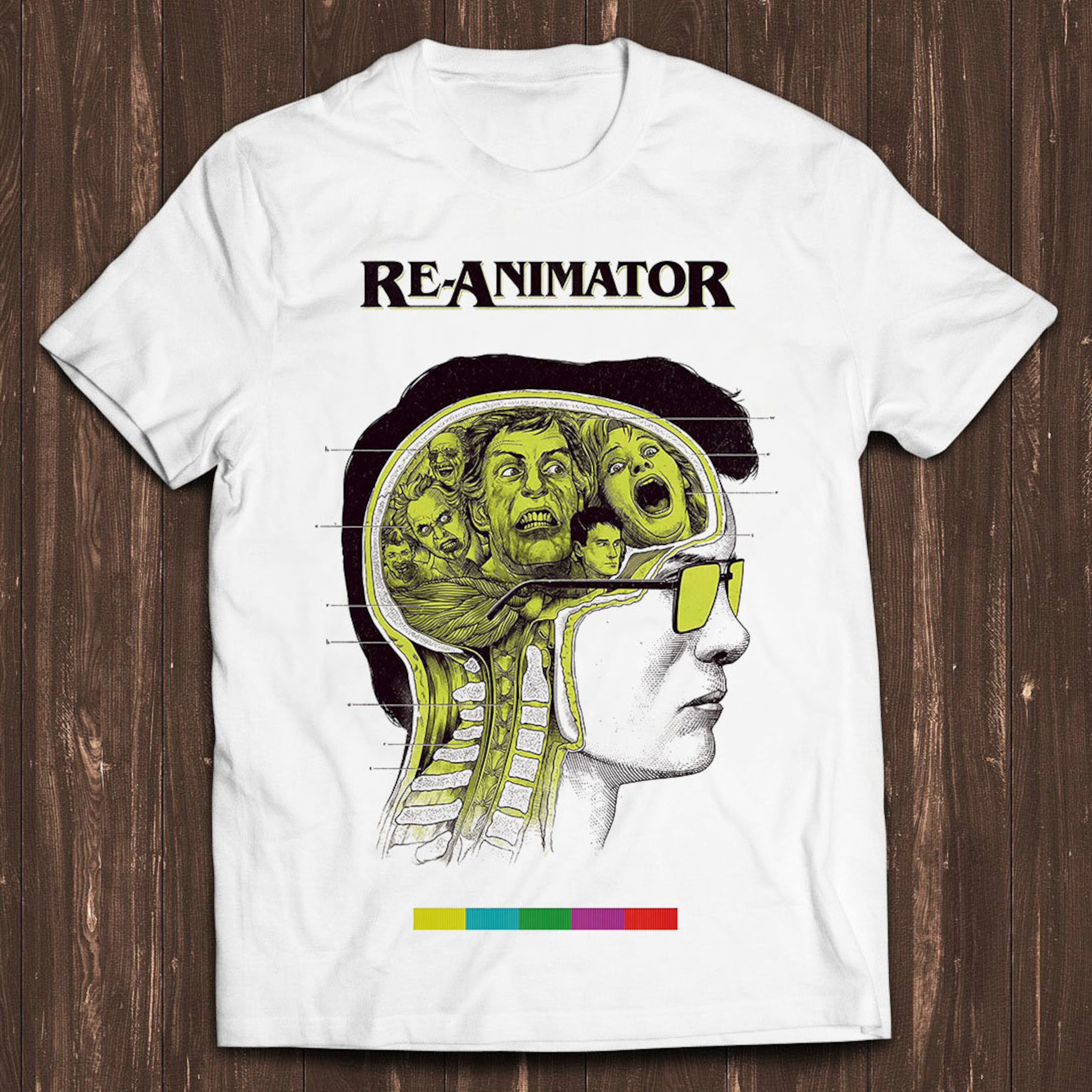 Re-Animator Fantasy Horror 70s Poster Cult Classic Retro Film Gamer ...