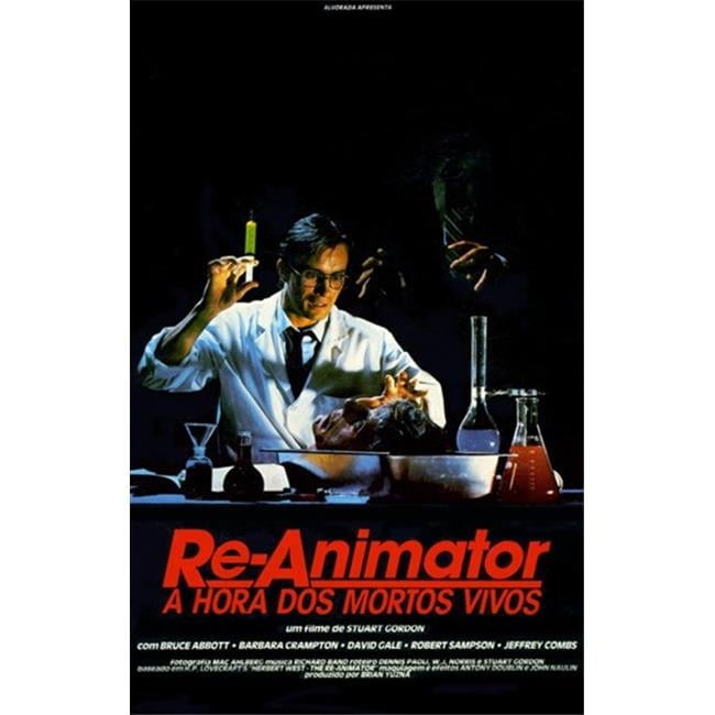 Re-Animator Movie Poster - 11 x 17 in. - Walmart.com
