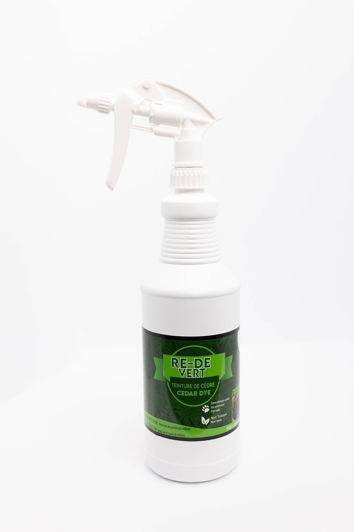 Re-De-Vert Eco-Friendly Cedar Dye Spray Paint - Non-Toxic, Long-Lasting ...