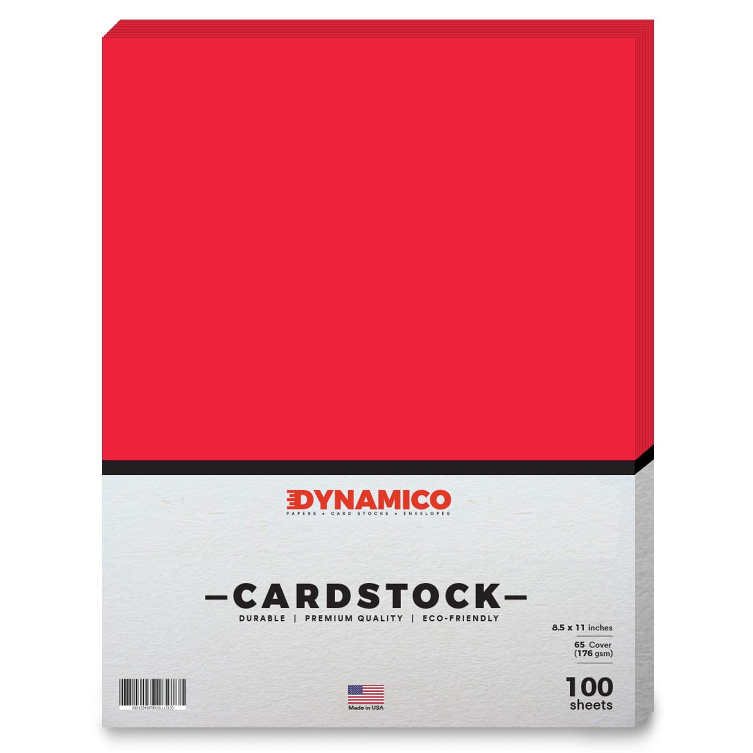 Red Cardstock Paper - 8 1/2 x 11" Medium weight 65 LB (175 gsm) Cover ...