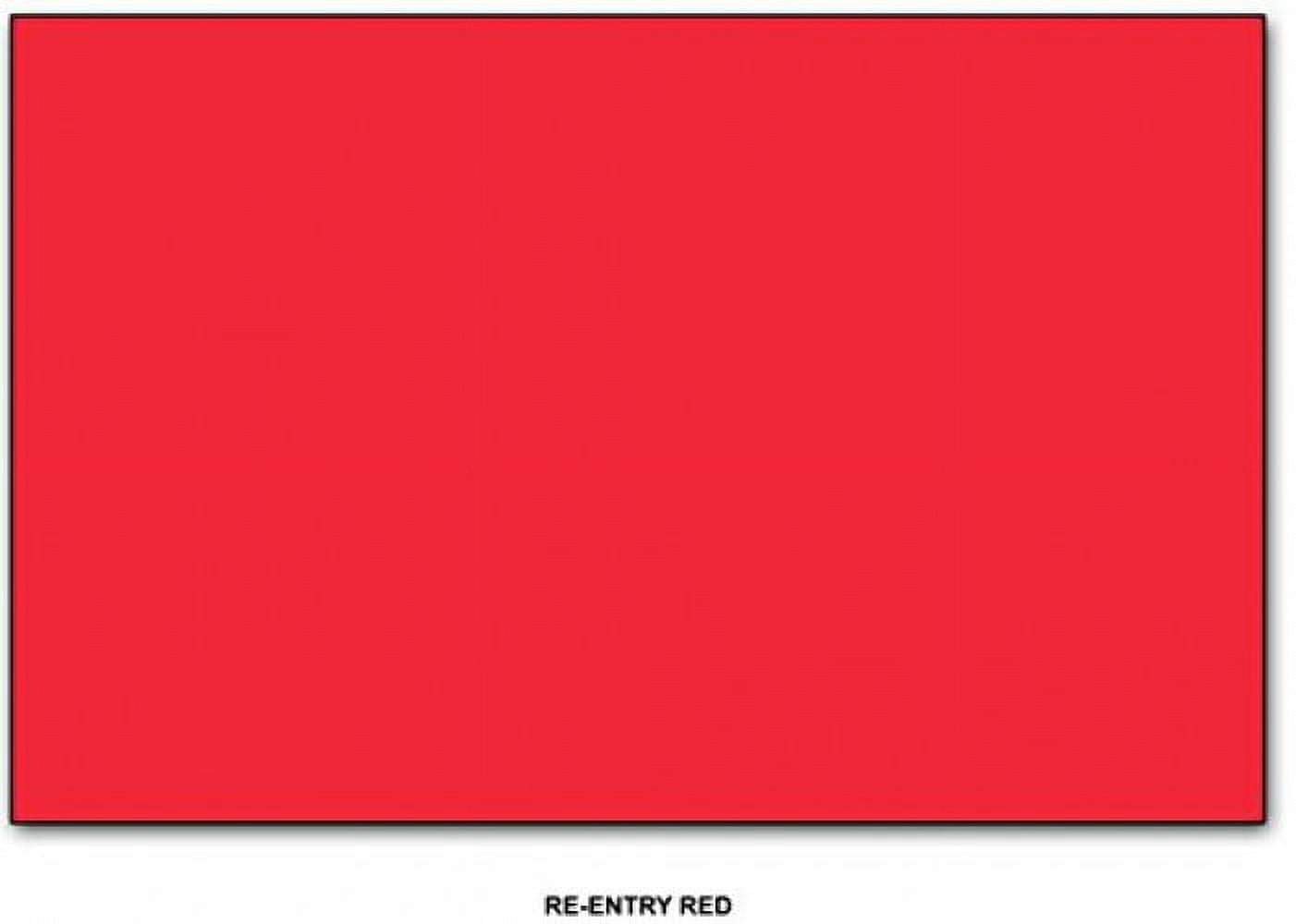 Re-Entry Red - Neenah Astrobrights Premium Color Card Stock, Paper size ...