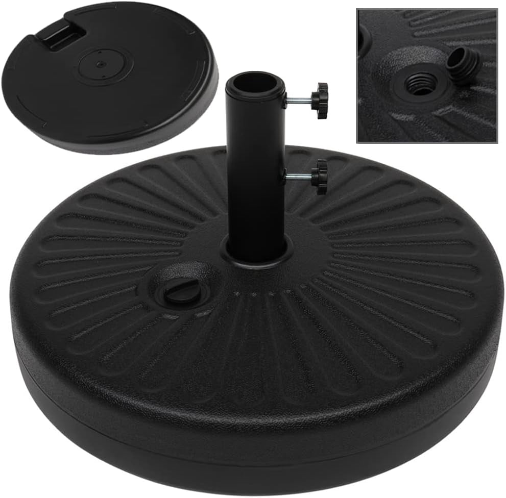 Re-Fillable Umbrella Base Stand Large Water & Sand Container Base 20 ...