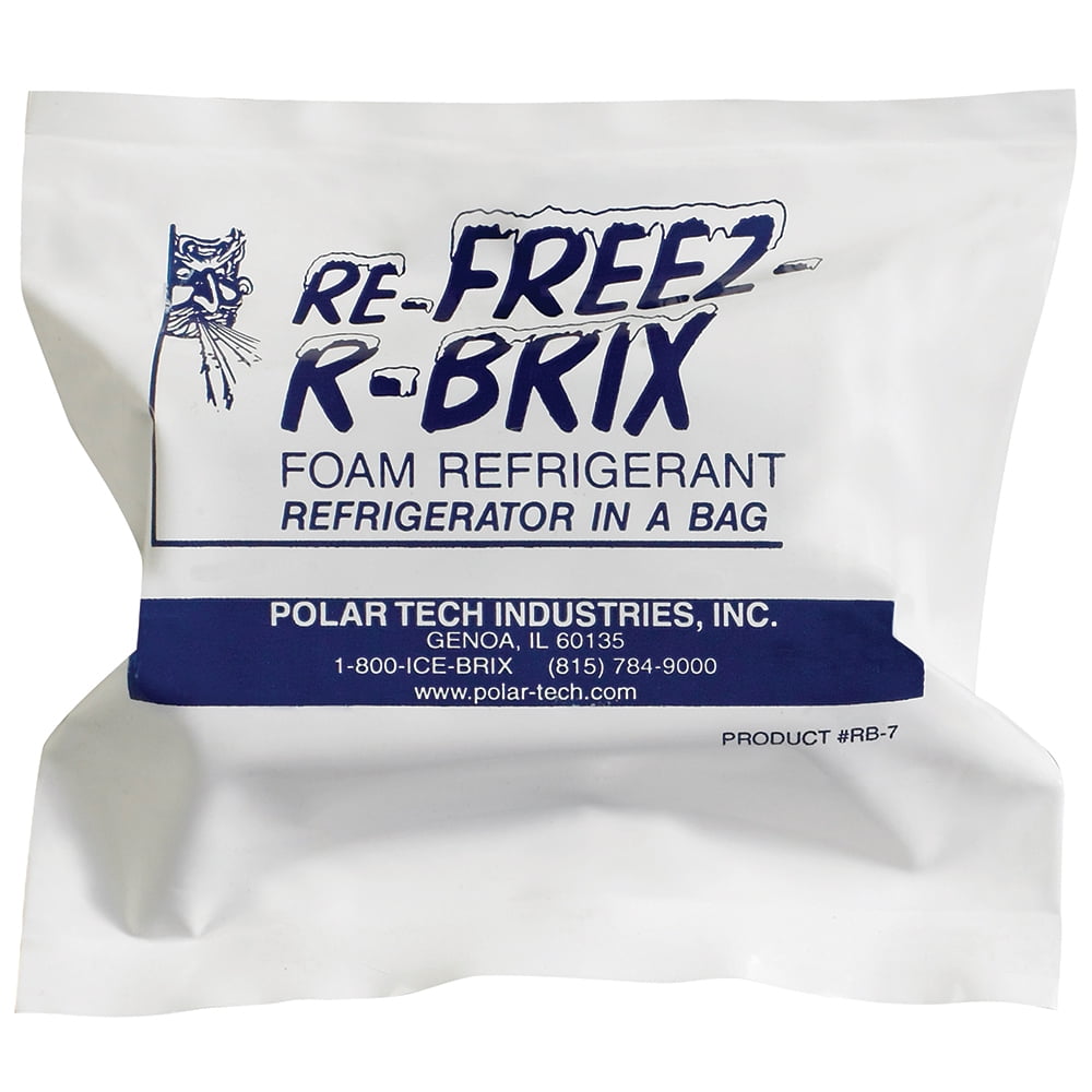 Re-Freez-R-Brix Cold Bricks,4 1/2x2x1 1/2",PK48 RB7 - Walmart.com