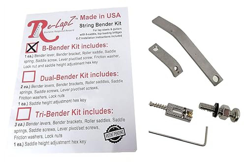 Re-LapZ B-Bender Kit (Double) - No-Drilling After-Market String Bender ...