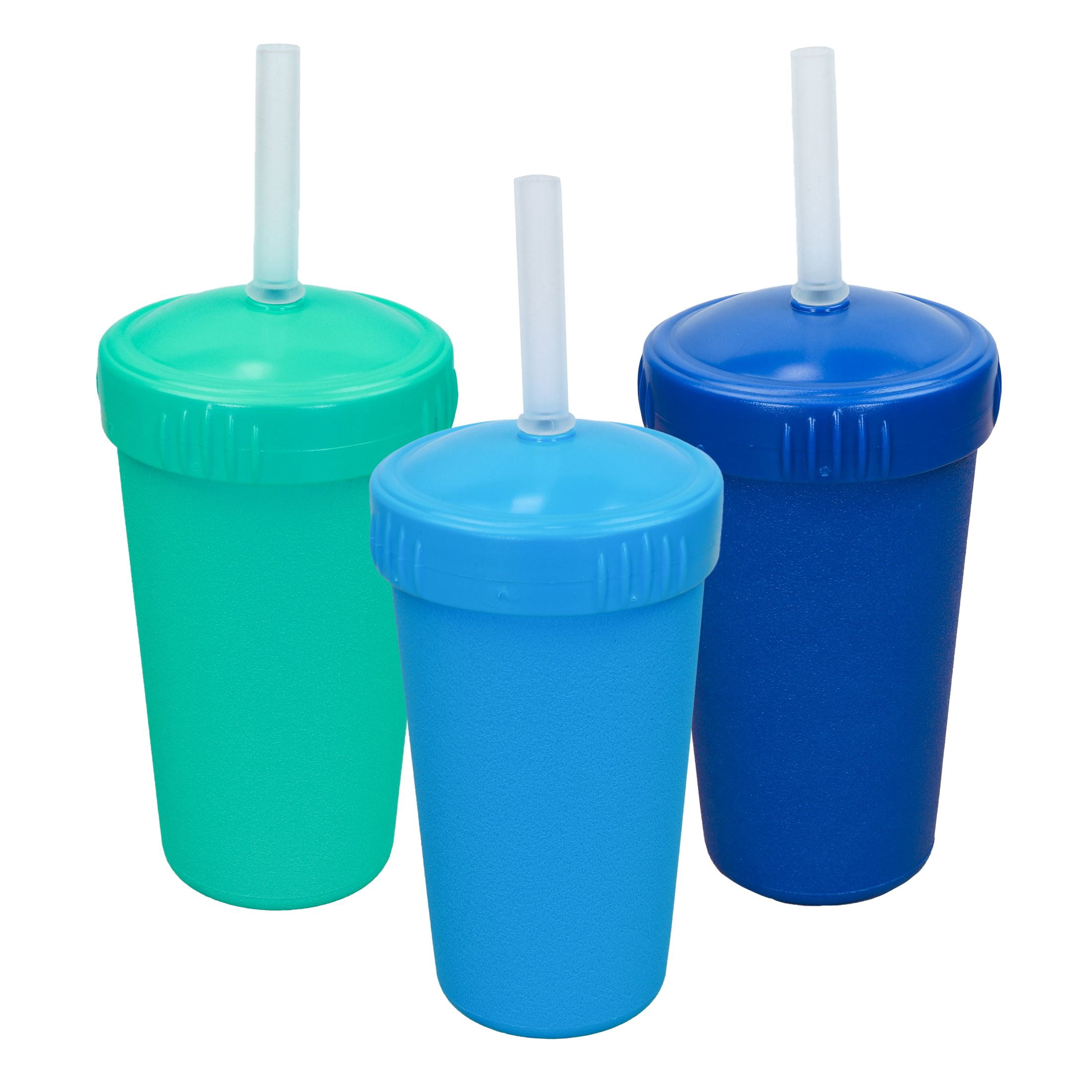 Re-Play Sippy Cups for Toddlers - 10 oz. Straw Cups for Kids with ...