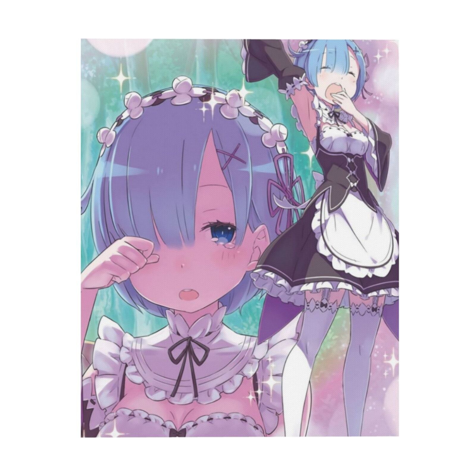 Re Zero Posters, Anime Frameless Wall Poster, Japan Anime Home Decor ...