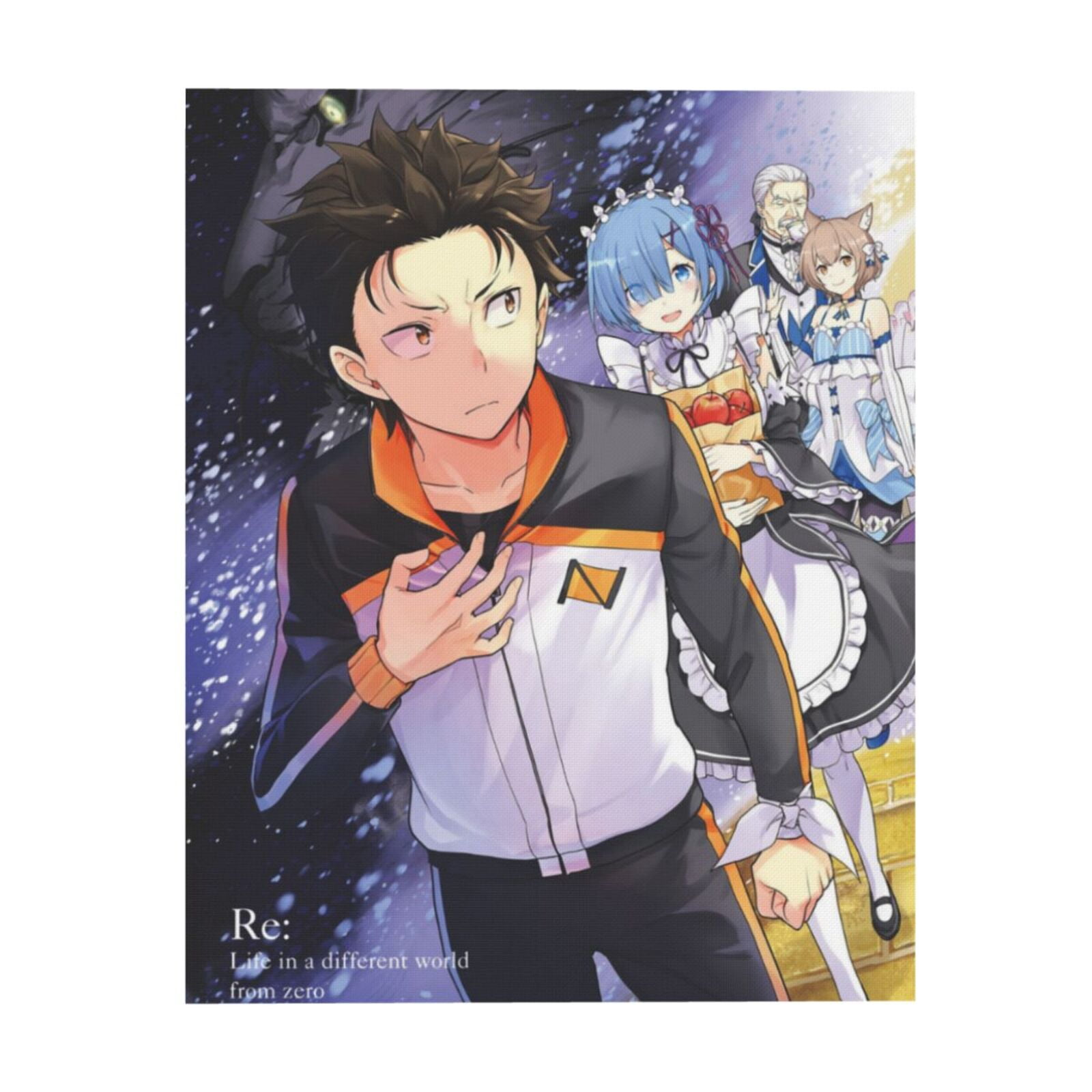 Re Zero Posters, Anime Frameless Wall Poster, Japan Anime Home Decor ...