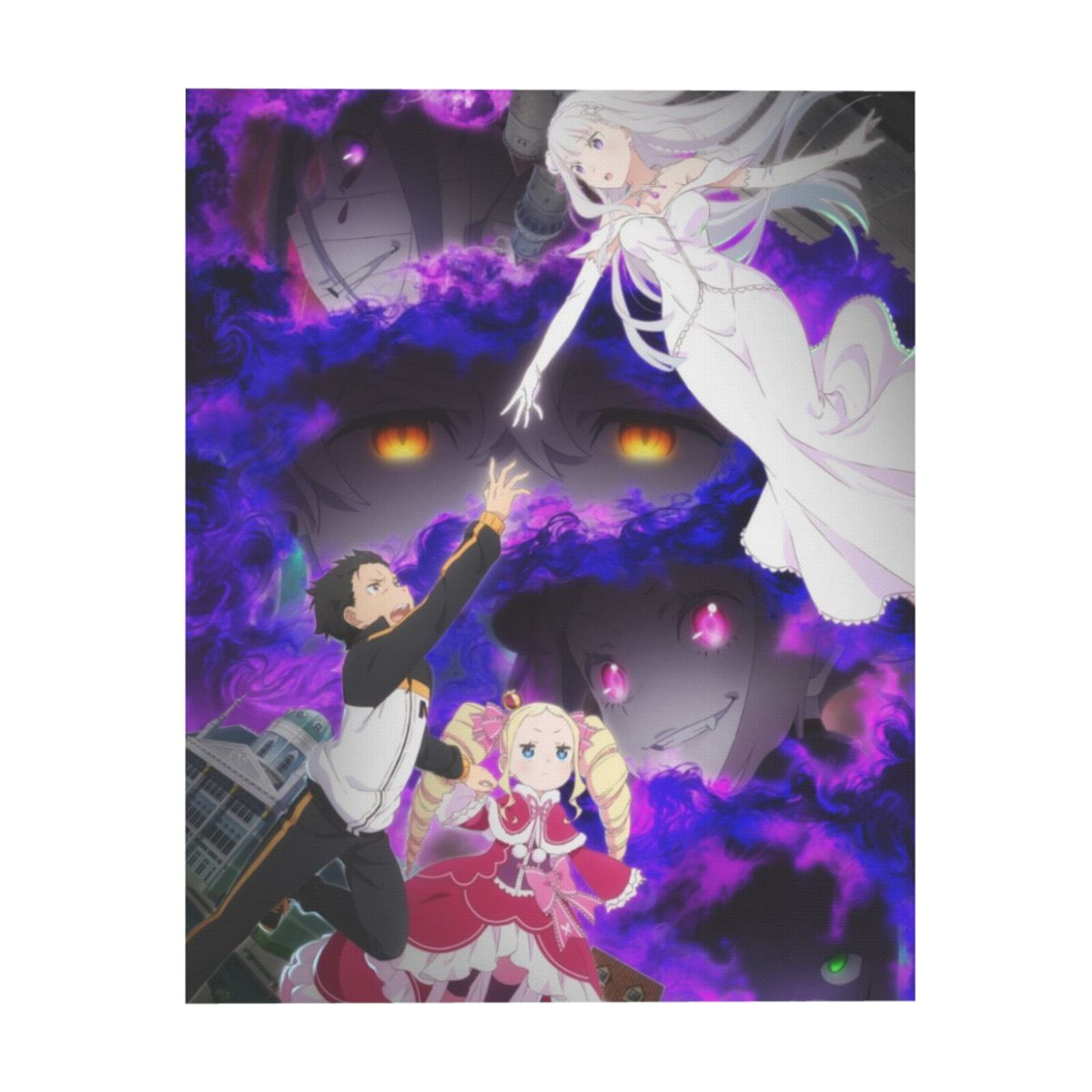 Re Zero Posters, Anime Frameless Wall Poster, Japan Anime Home Decor ...
