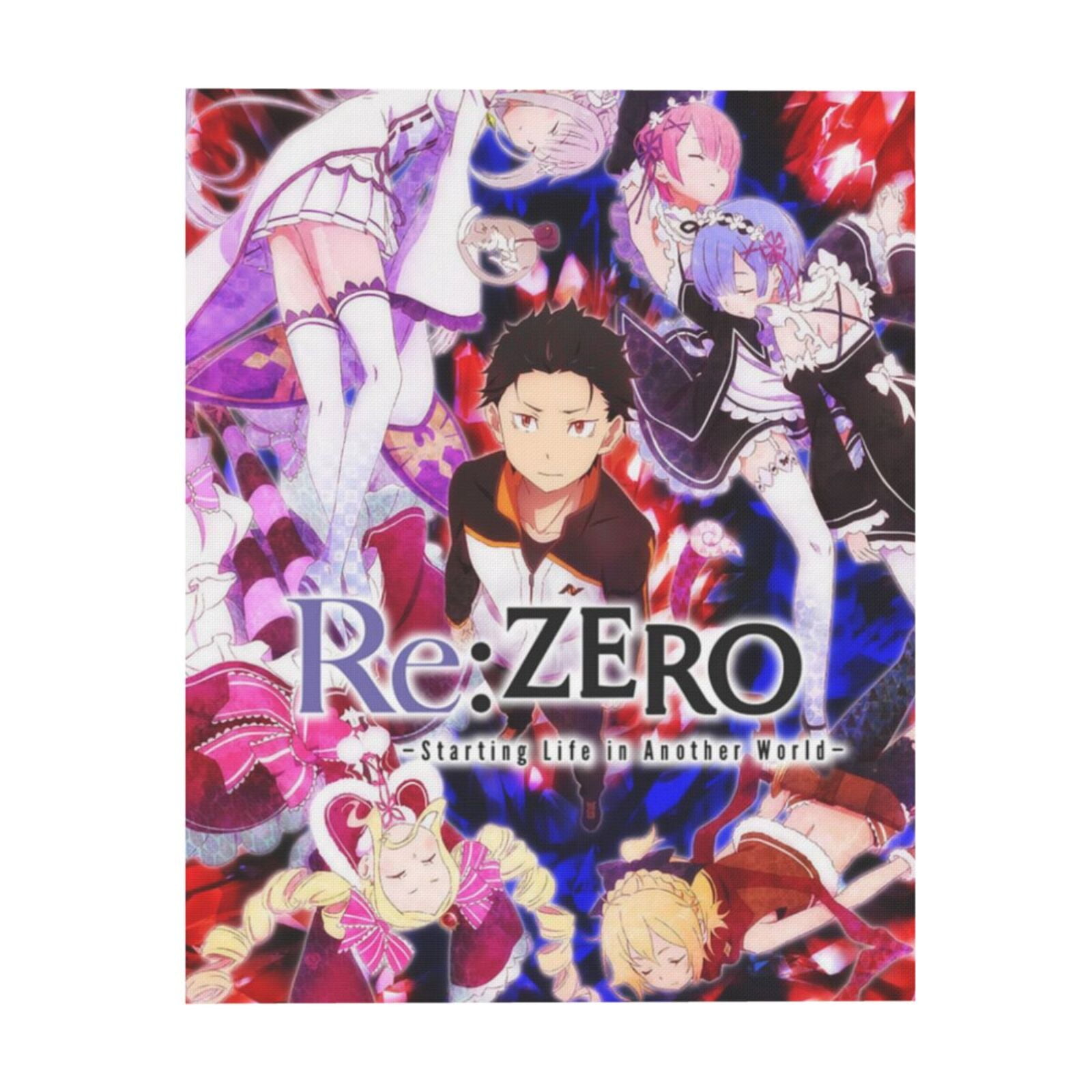 Re Zero Posters, Anime Frameless Wall Poster, Japan Anime Home Decor ...