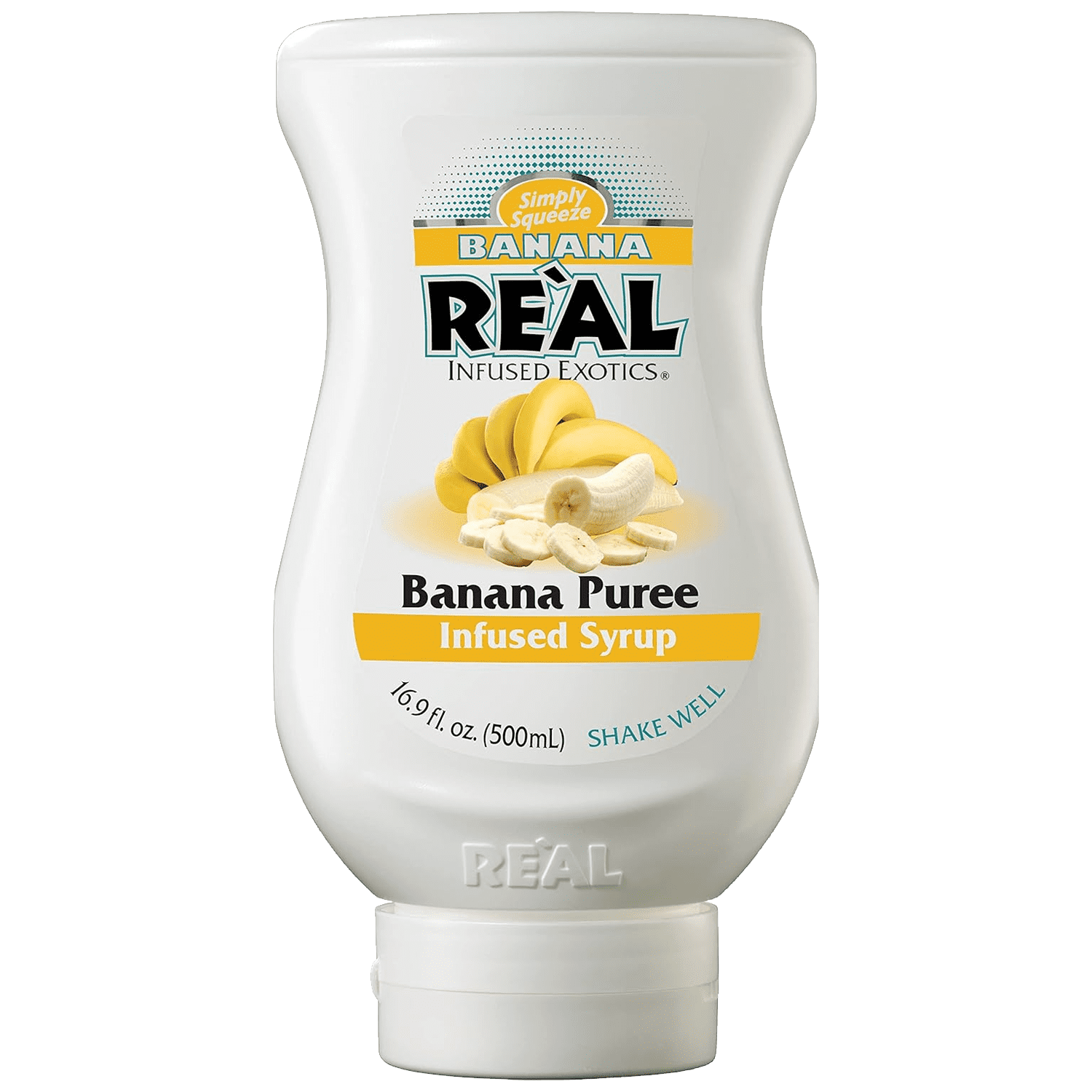 Reàl Infused Exotics Simply Squeeze Banana Infused Syrup 16.9oz Bottle ...