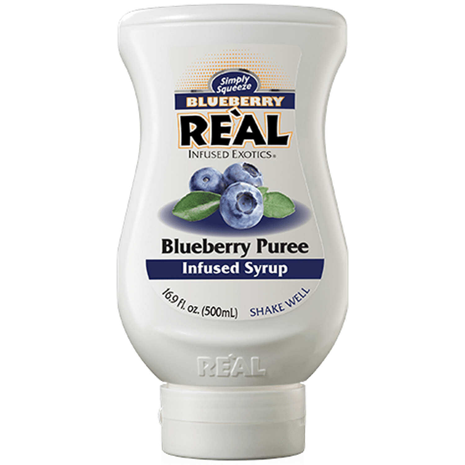 Reàl Infused Exotics Simply Squeeze Blueberry Infused Syrup 16.9oz ...