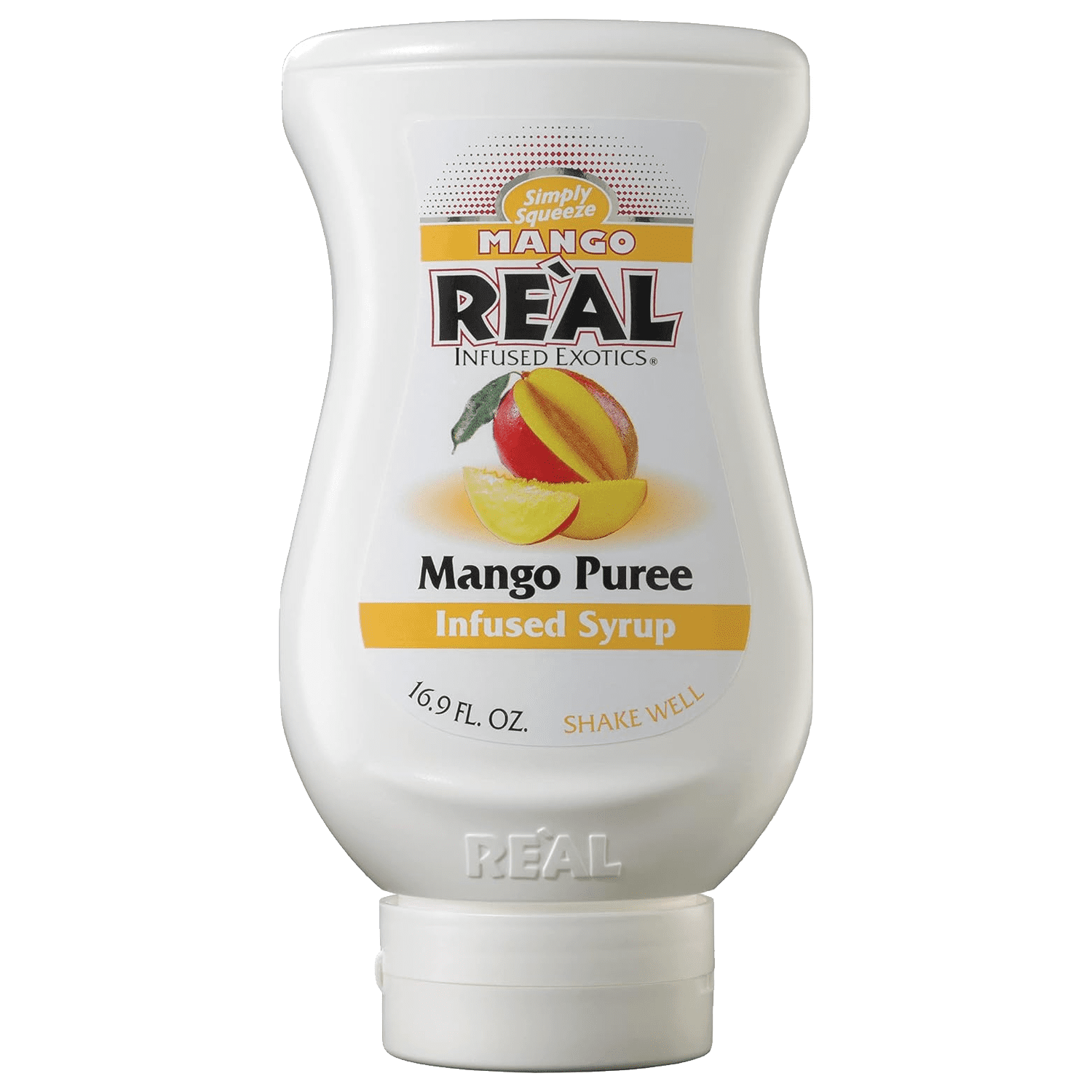 Reàl Infused Exotics Simply Squeeze Mango Infused Syrup 16.9oz Bottle ...