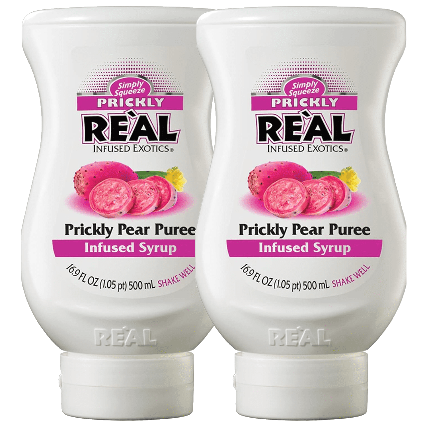 Reàl Infused Exotics Simply Squeeze Prickly Pear Infused Syrup 16.9oz ...
