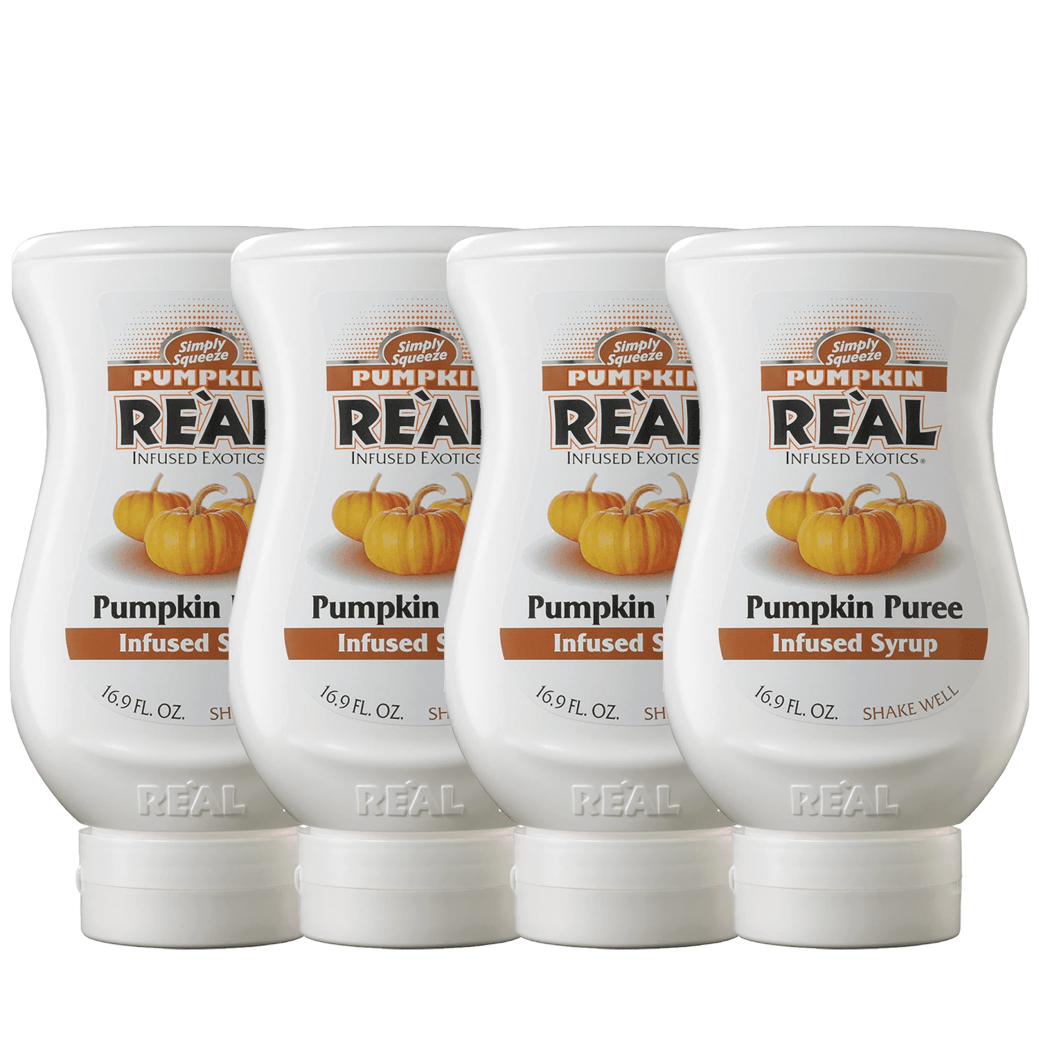 Reàl Infused Exotics Simply Squeeze Pumpkin Infused Syrup 16.9oz Bottle ...