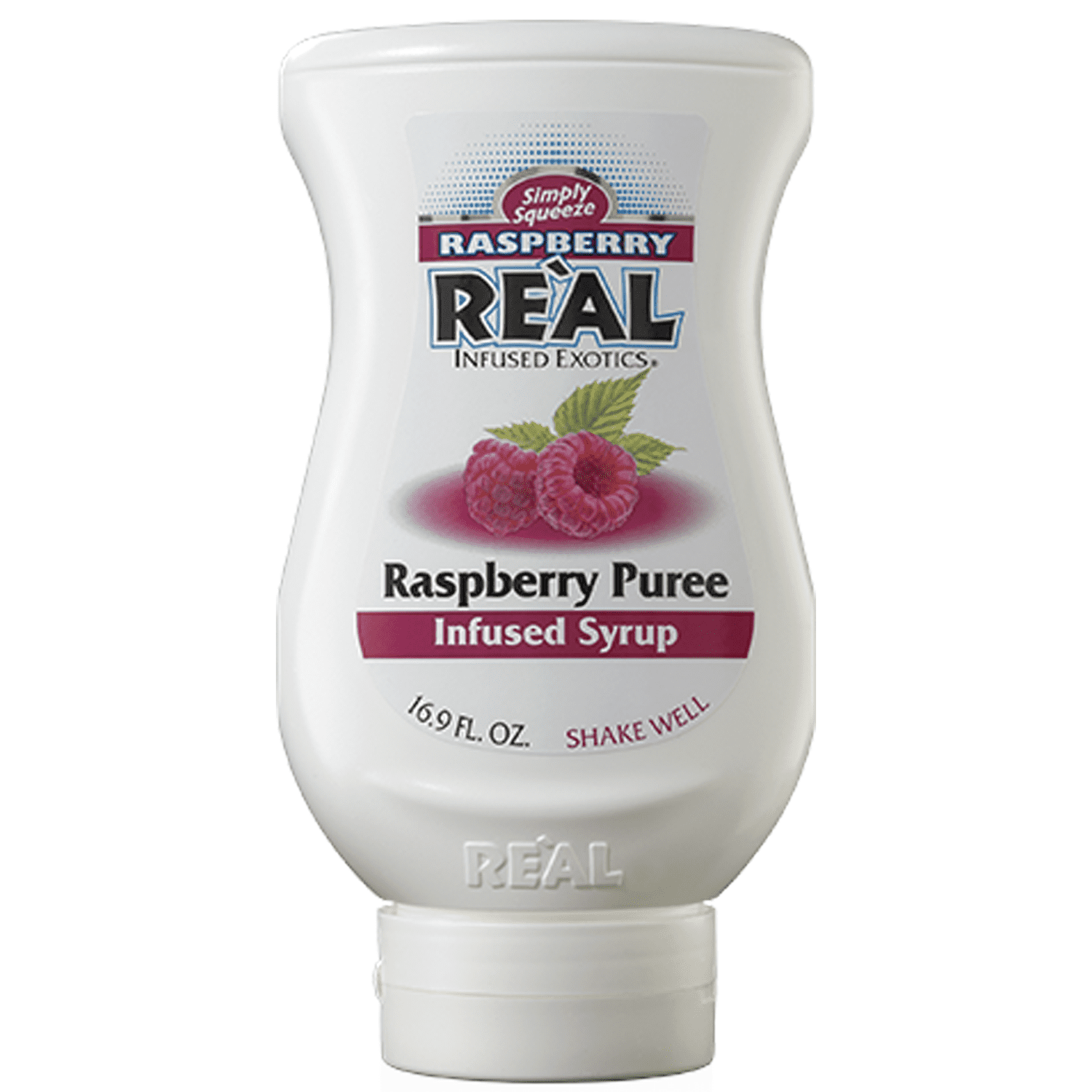 Reàl Infused Exotics Simply Squeeze Raspberry Infused Syrup 16.9oz ...