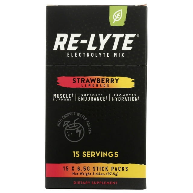 Re-lyte Zero Sugar Electrolyte Drink Mix, Energy & Hydration ...