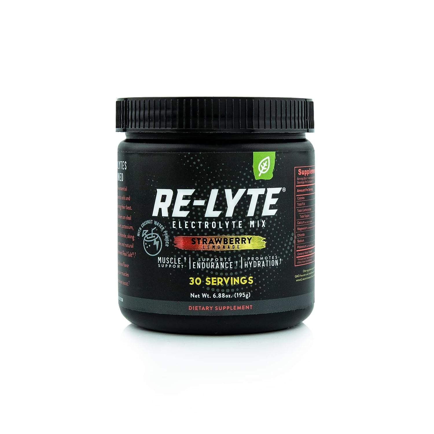 Re-lyte Electrolyte Drink Mix Strawberry Lemonade 30 Servings 6.88 oz ...