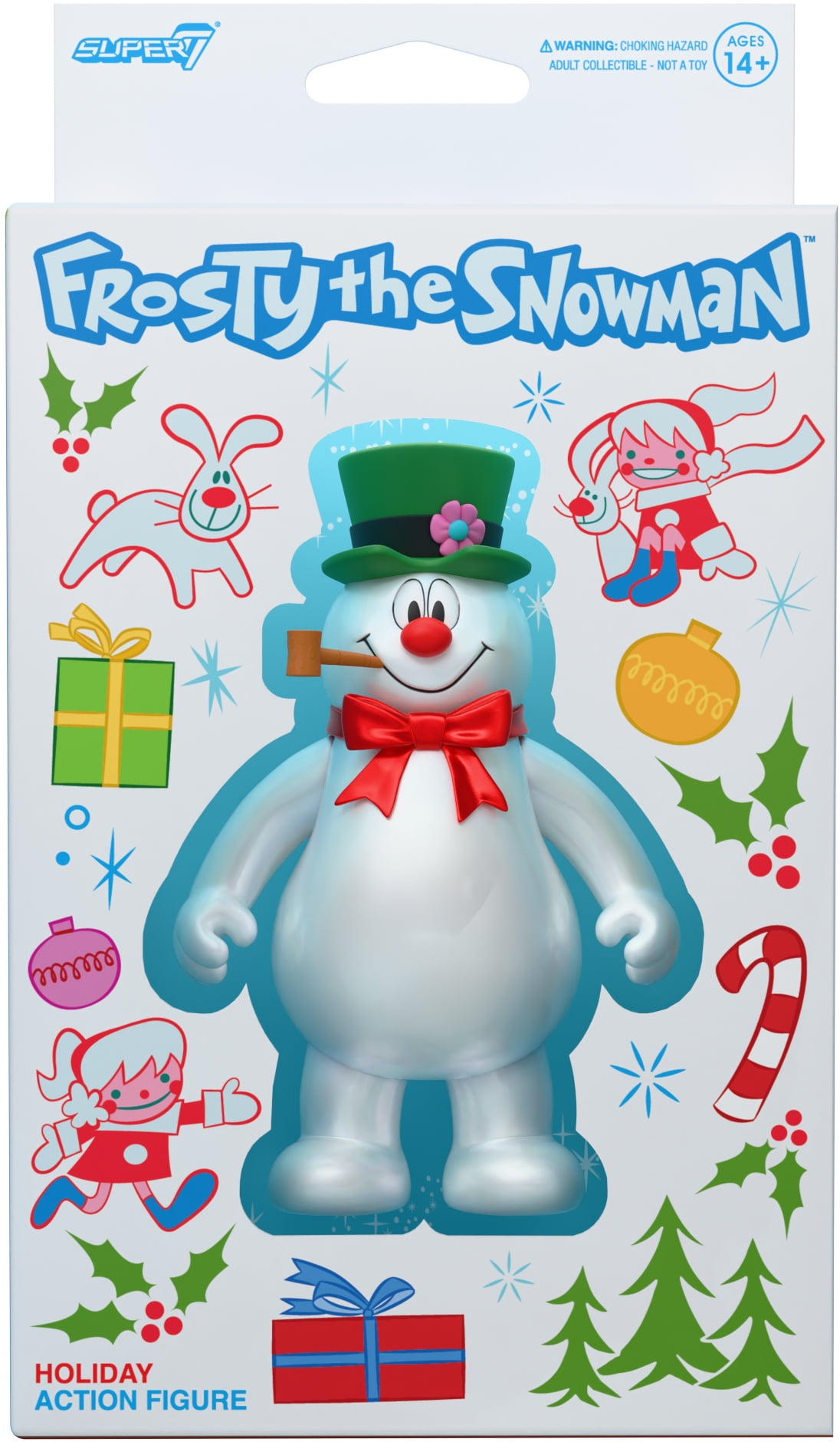 Super7 - Frosty the Snowman - ReAction Figures Wv2 - Frosty (Candy Box ...