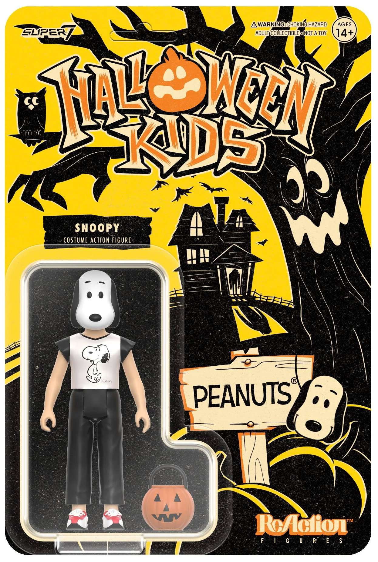 ReAction Halloween Kids Snoopy Action Figure - Walmart.com