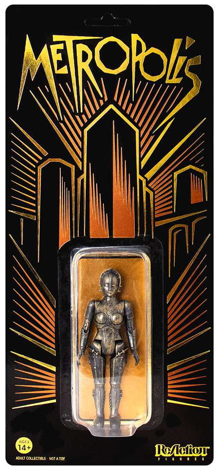 ReAction Metropolis Maria Action Figure [Copper] - Walmart.com